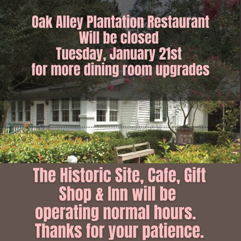Oak Alley Plantation Restaurant & Inn